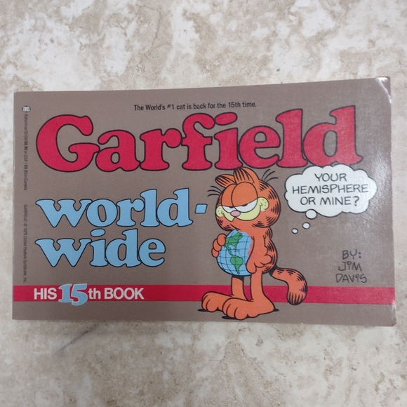 Other | Garfield World Wide Comic | Poshmark